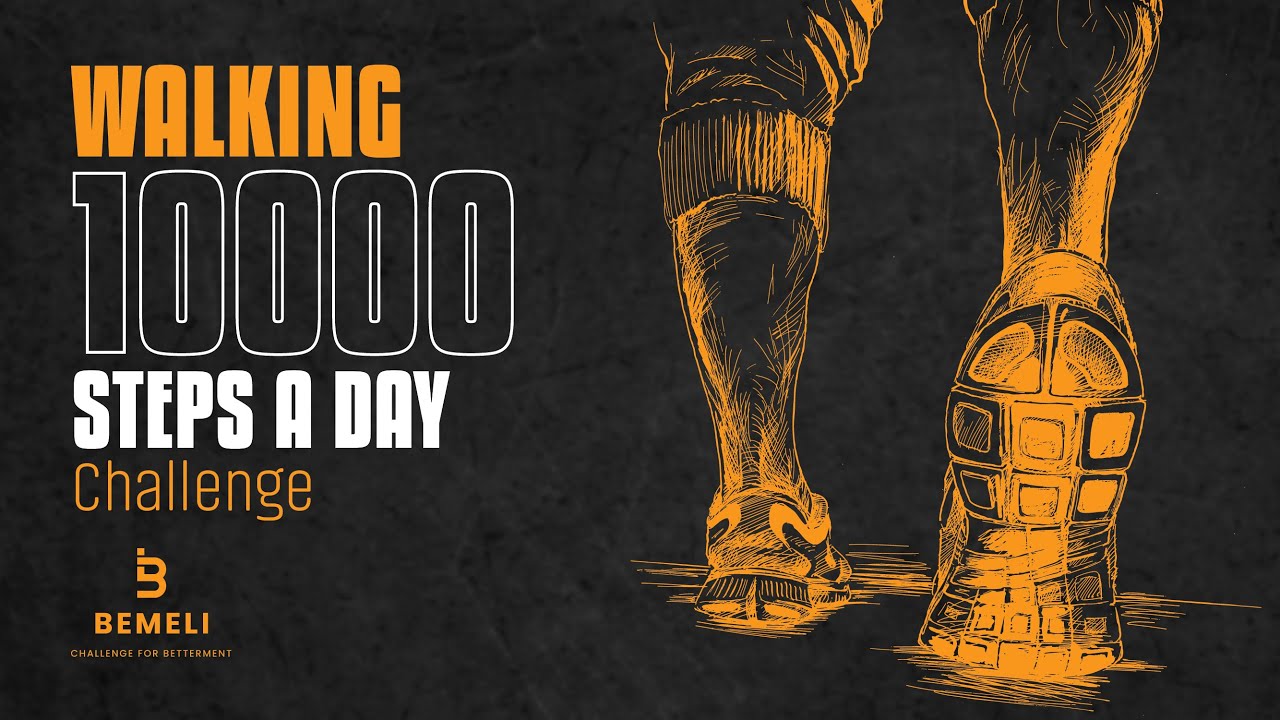 Walking 10,000 steps a day Challenge | BEMELI - YouTube