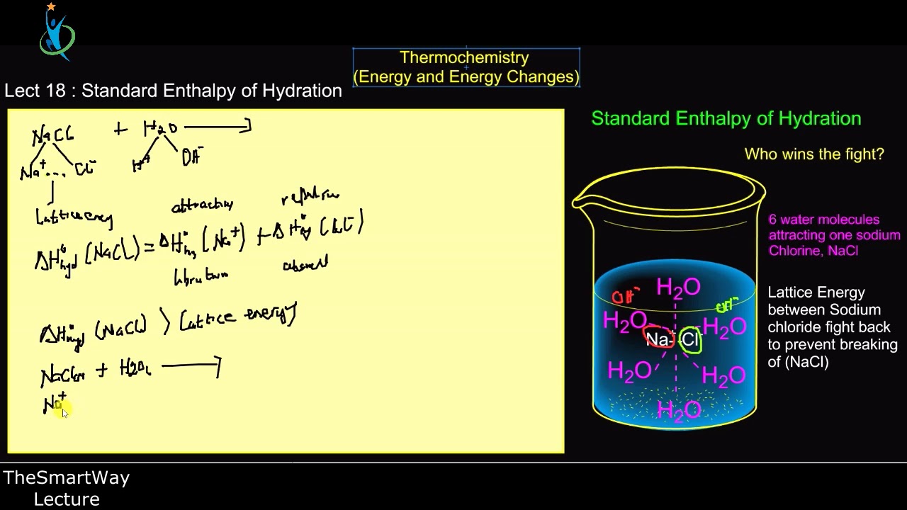 SWTC 19 STANDARD ENTHALPY OF HYDRATION - YouTube