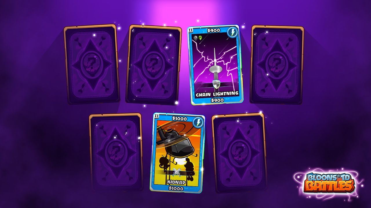 Bloons TD Battles Update 3.9 - POWER CARDS! - YouTube