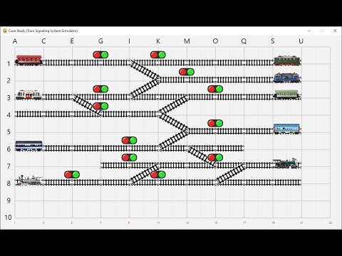 Train Traffic Simulator - YouTube