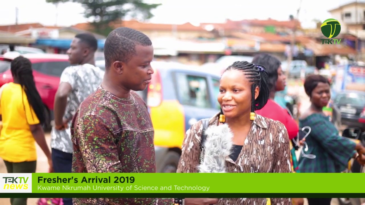 KNUST welcomes Freshers: Students are excited to be on Campus- Tek Hub ...