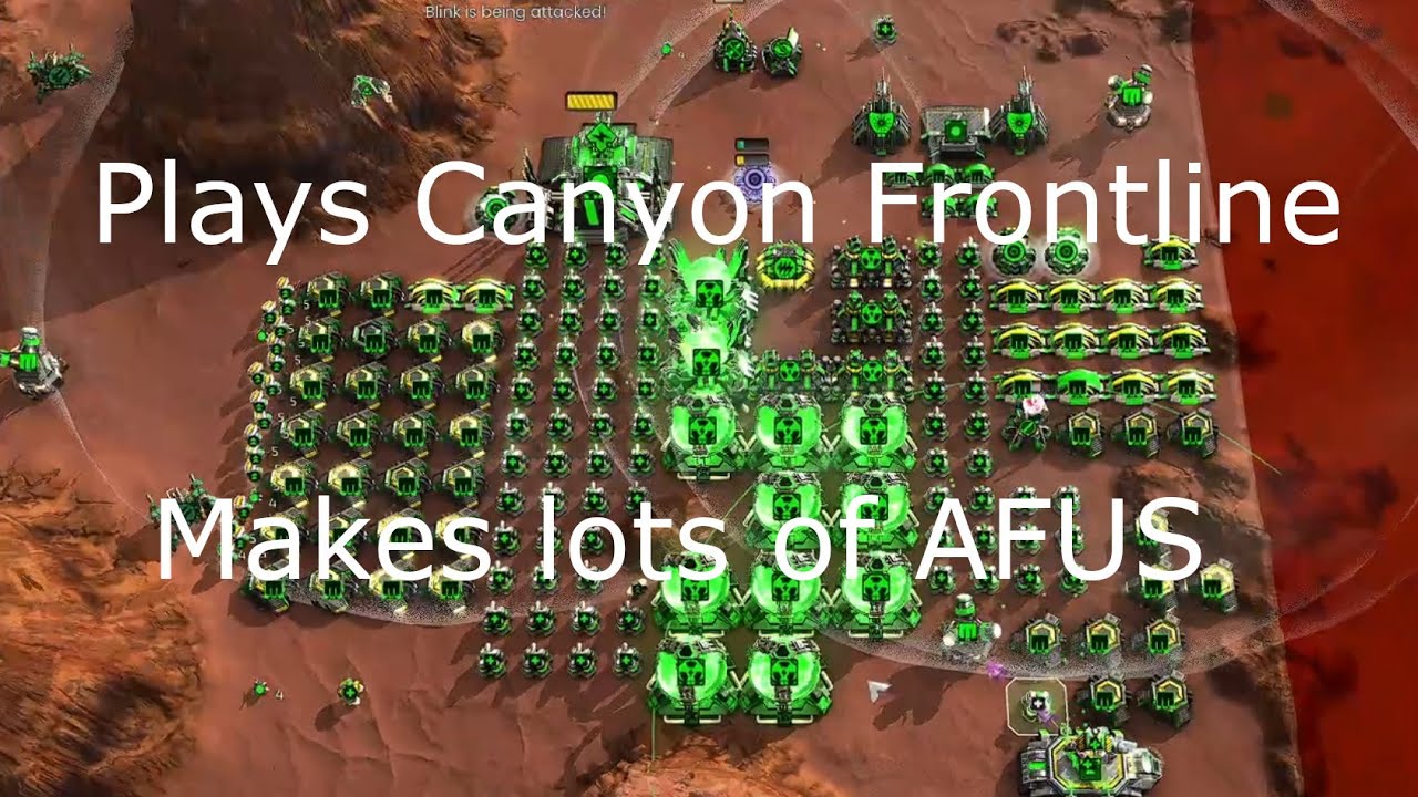 Play Canyon Frontline, Make Lots of AFUS | 8v8 All That Glitters ...