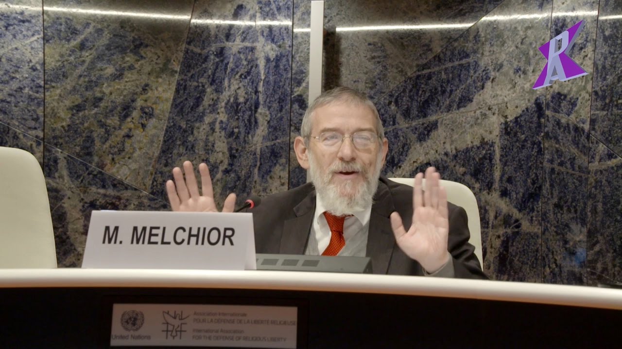 Rabbi Michael Melchior at Global Summit: Religion, Peace and Security ...