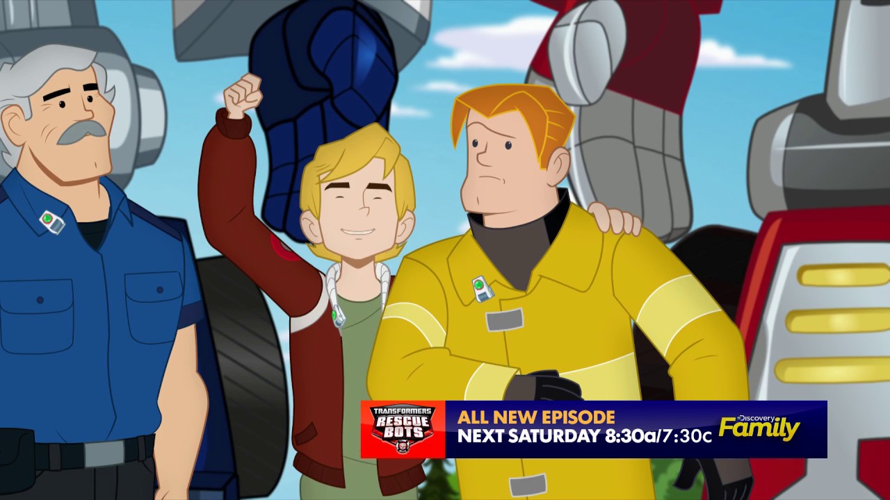 DISCOVERY FAMILY - TRANSFORMERS RESCUE BOTS (PROMO) - YouTube