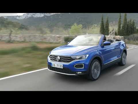 2020 Volkswagen T-Roc Cabriolet | Driving Sense (Ravenna Blue Metallic ...