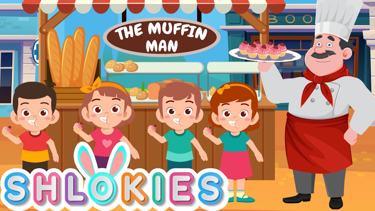 The Muffin Man | Nursery Rhymes & Kids Songs for Children - YouTube