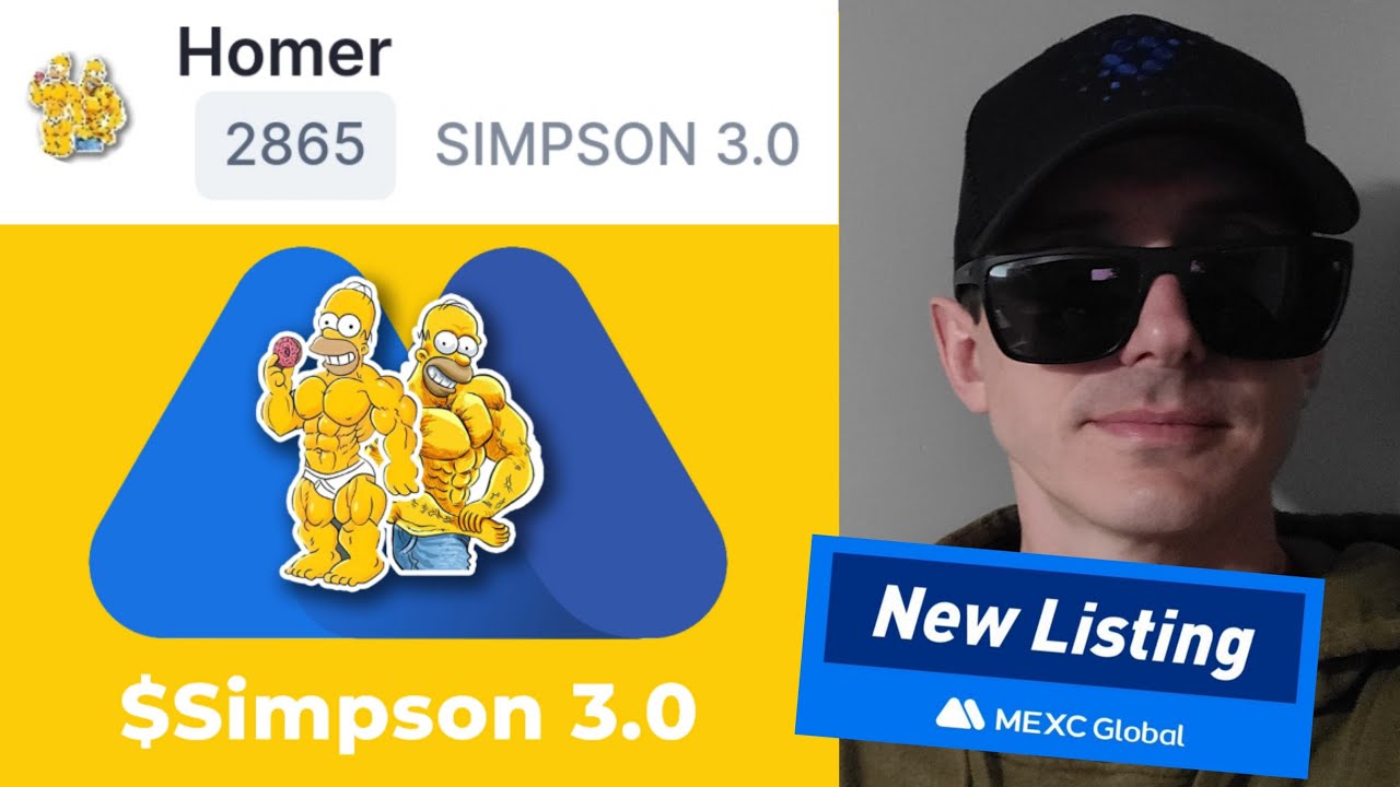 $SIMPSON 3.0 - HOMER TOKEN CRYPTO COIN HOW TO BUY MEXC GLOBAL $SIMPSON3 ...