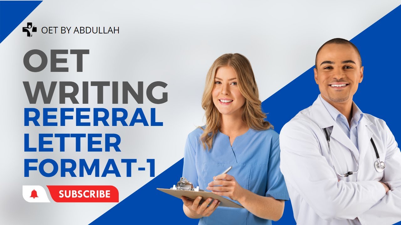 OET Writing | OET Referral letter format | How to write OET referral ...