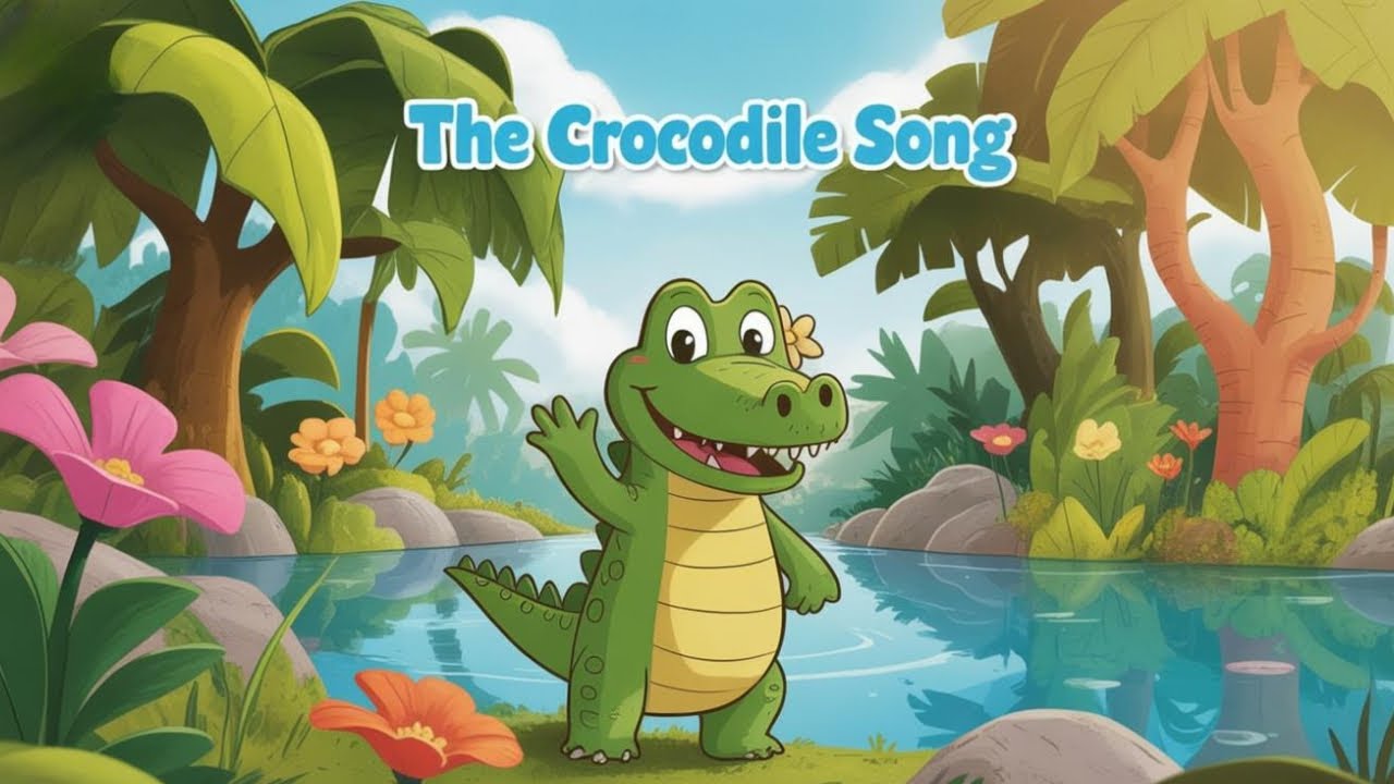 The Crocodile Adventure 🐊 Nursery Rhymes & Jungle Songs | Little ...