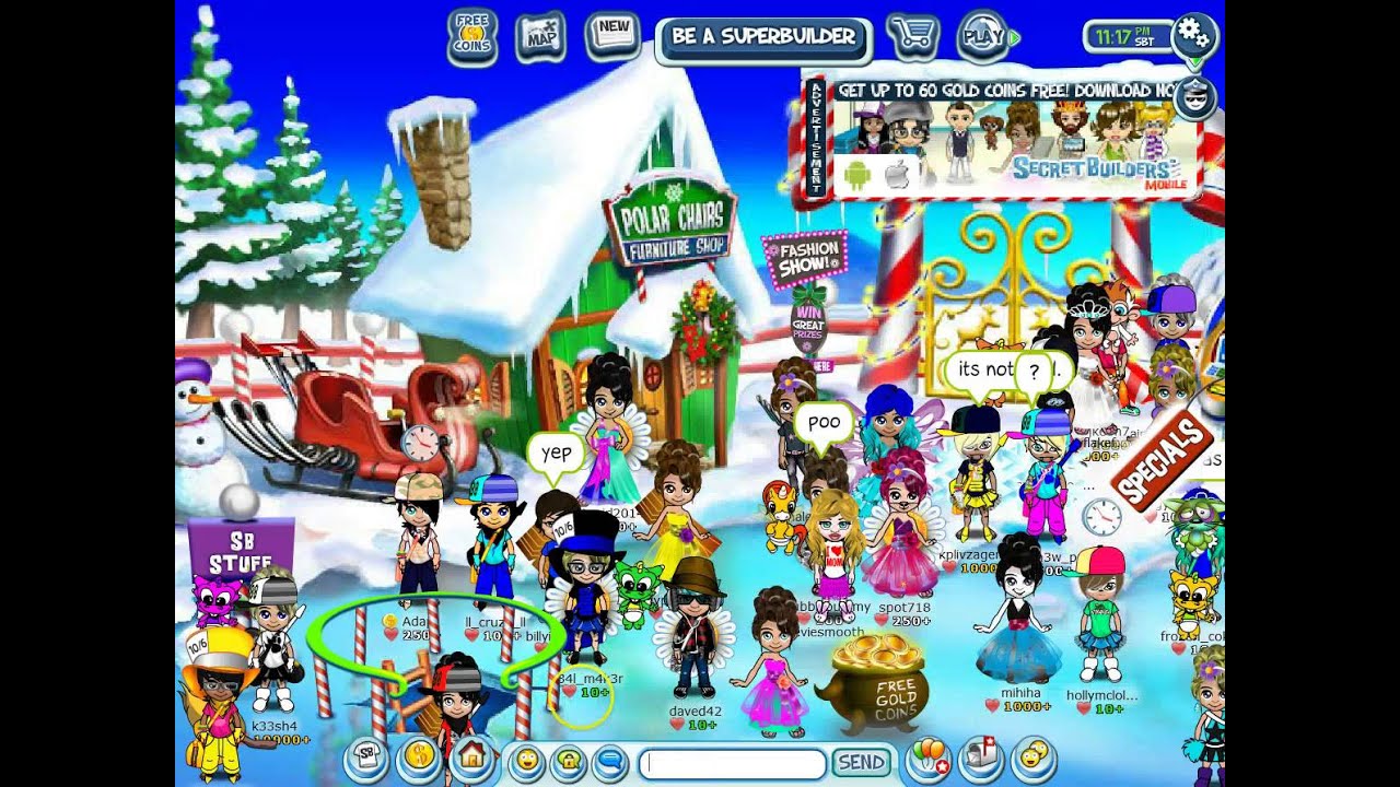 secret builders- north pole glitch - YouTube