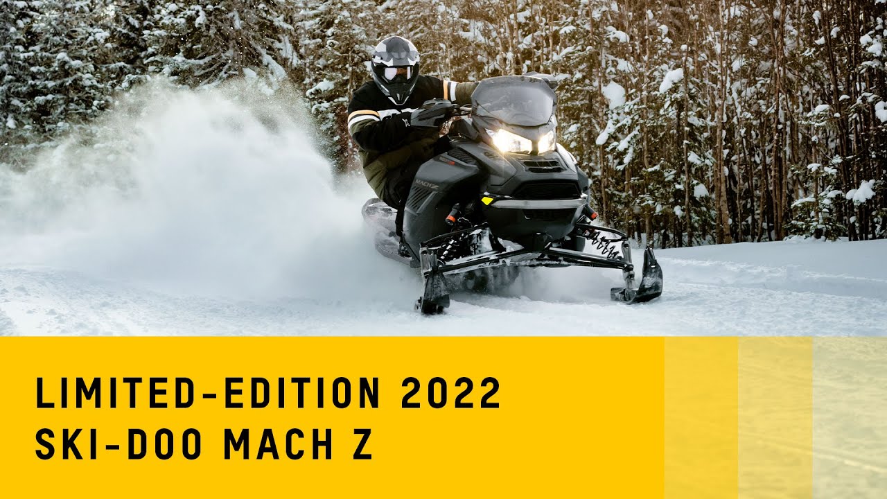 The Limited Edition 2022 Ski-Doo Mach Z. The return of a legend! - YouTube