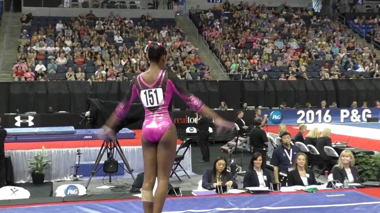 Shania Adams - Vault - 2016 P&G Gymnastics Championships - Jr. Women ...