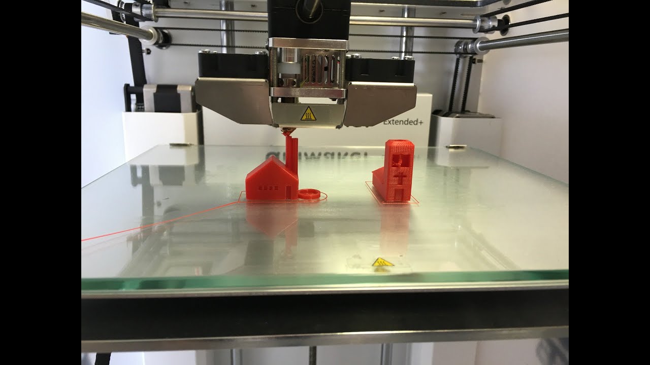 3d printer-working - YouTube
