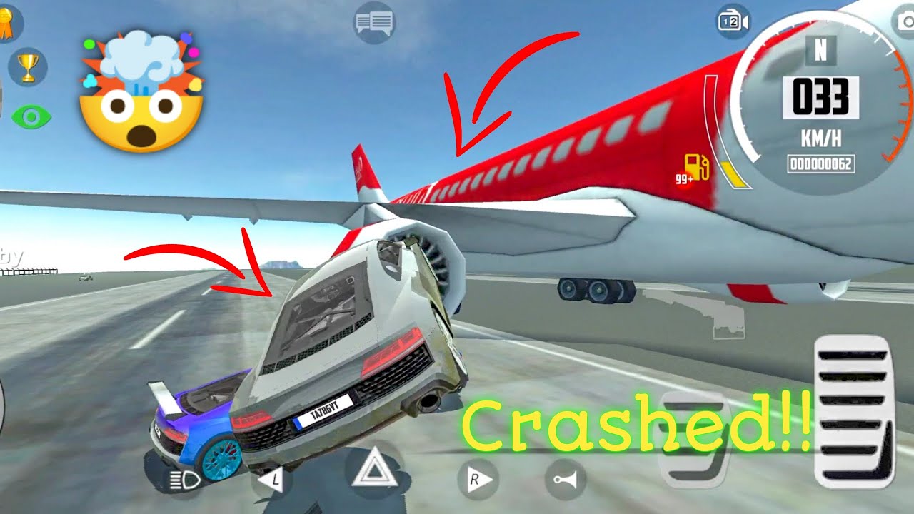 Car Simulator 2 Multiplayer - Audi R8 Crashes into Plane - Car Games ...