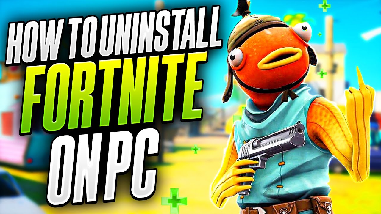 How To Uninstall Fortninte On PC | Epic Games Launcher - YouTube