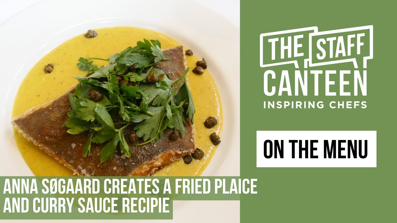Chef Anna Søgaard creates a deep fried plaice recipe "Fish and Chips ...