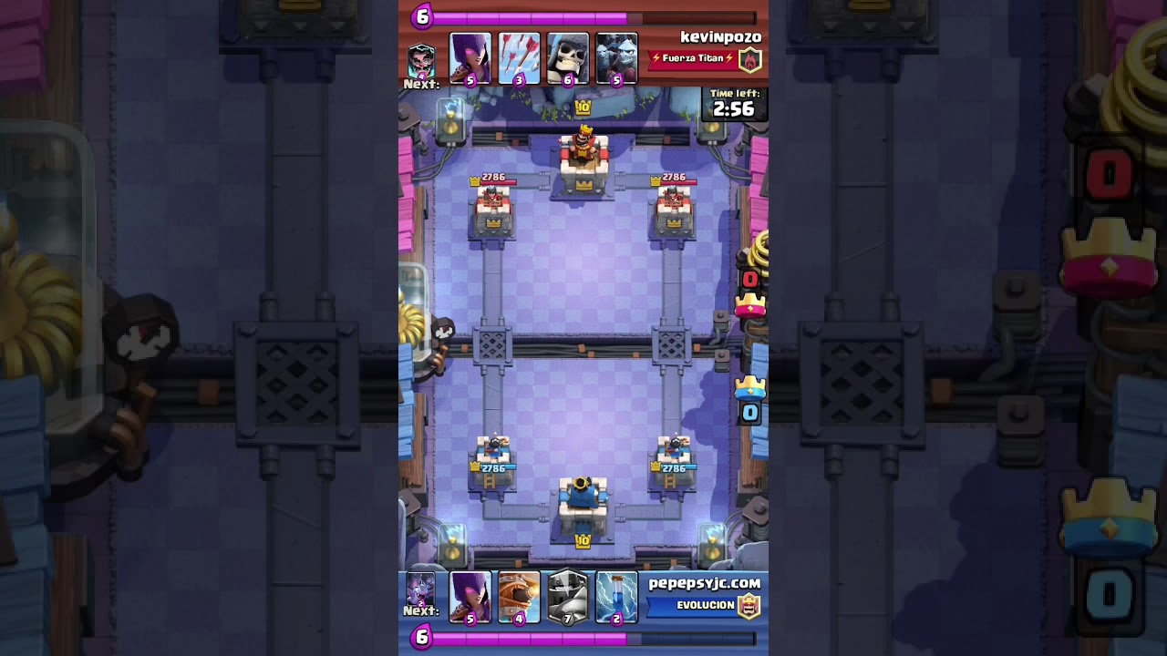 Clash royal arena 11 electro valley - YouTube