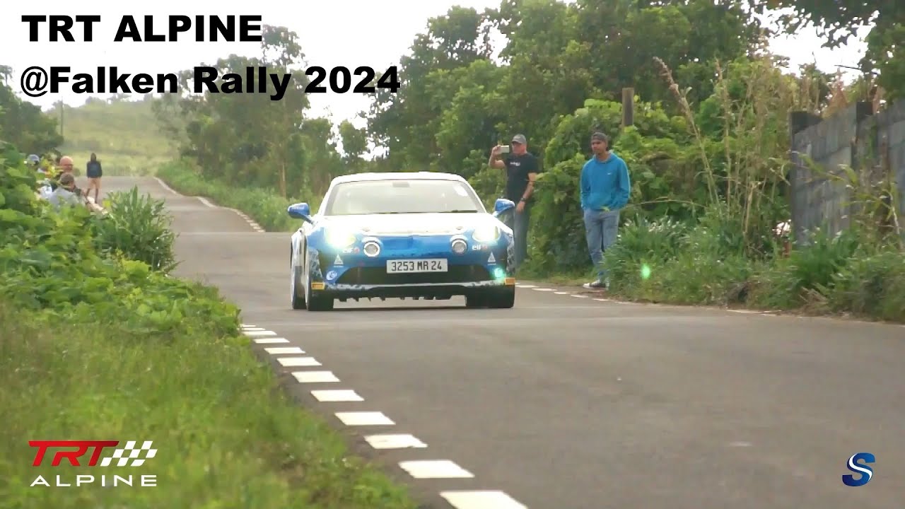 TRT ALPINE at the Falken Rally 2024 - YouTube