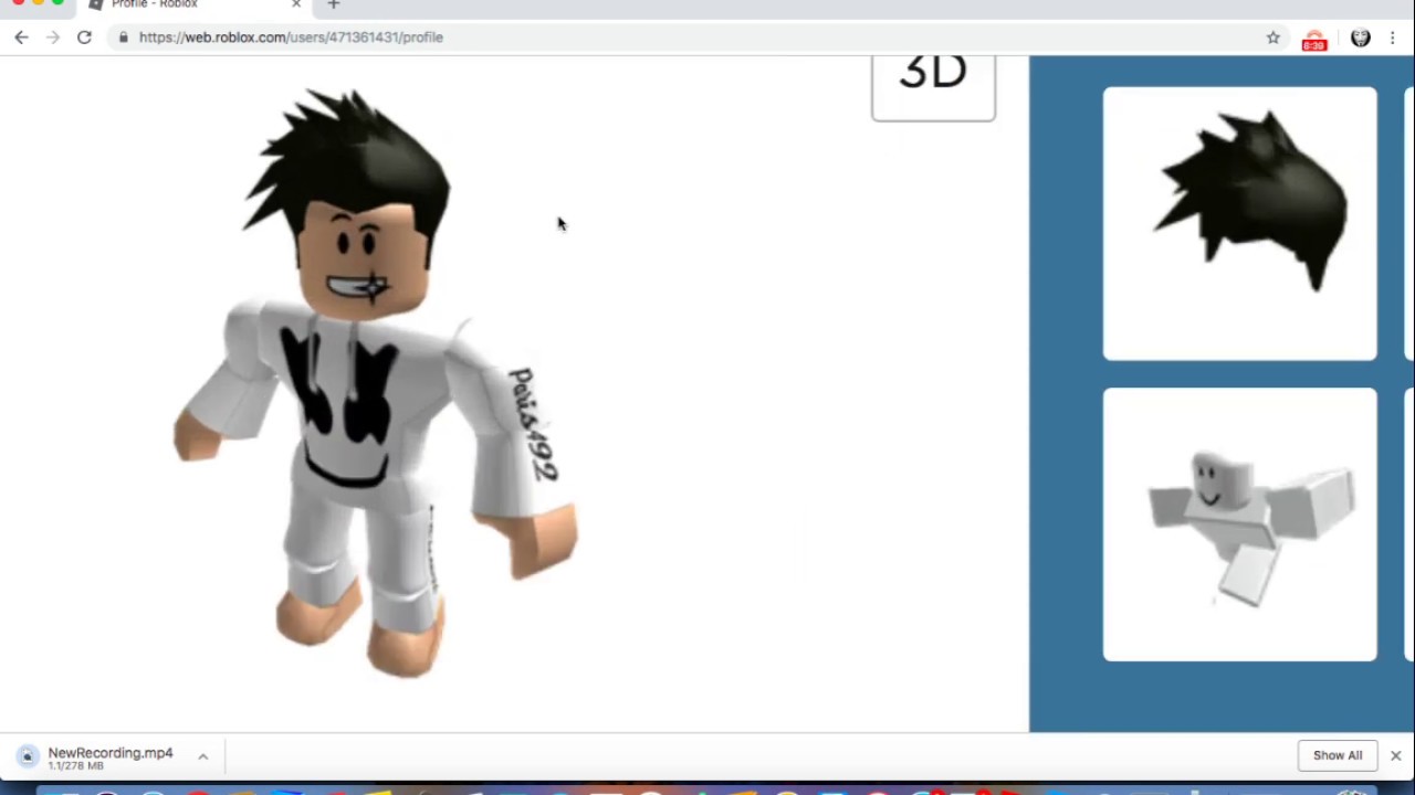 Marshmellow on Roblox - YouTube