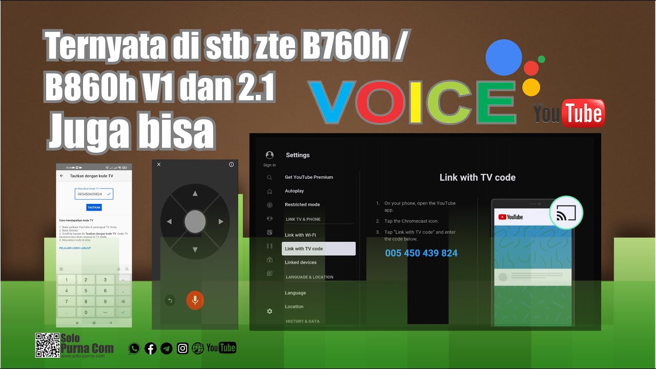 Cara Voice note di stb ZTE b860h v2 1 v1 dan stb b760h - YouTube
