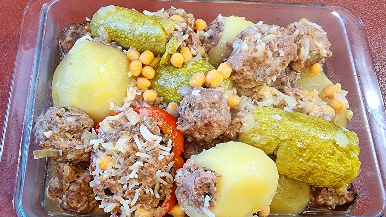 How to make Algerian Dolma/ Algerian beef stuffed vegetables/ Dolma ...