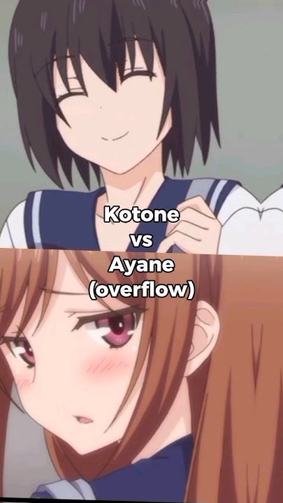 Kotone vs Ayane #vs #battle #anime #overflow - YouTube