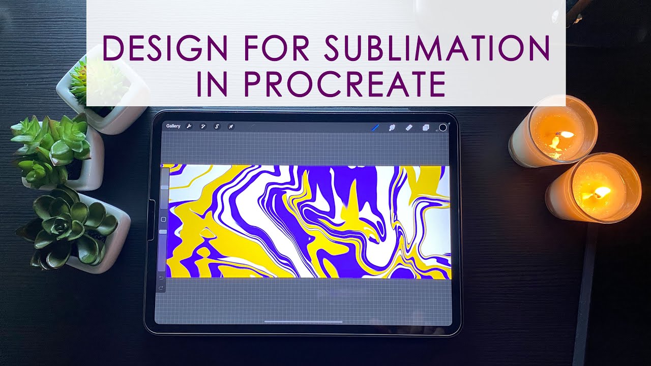 Procreate tutorial for sublimation designs -2-App Introduction - YouTube