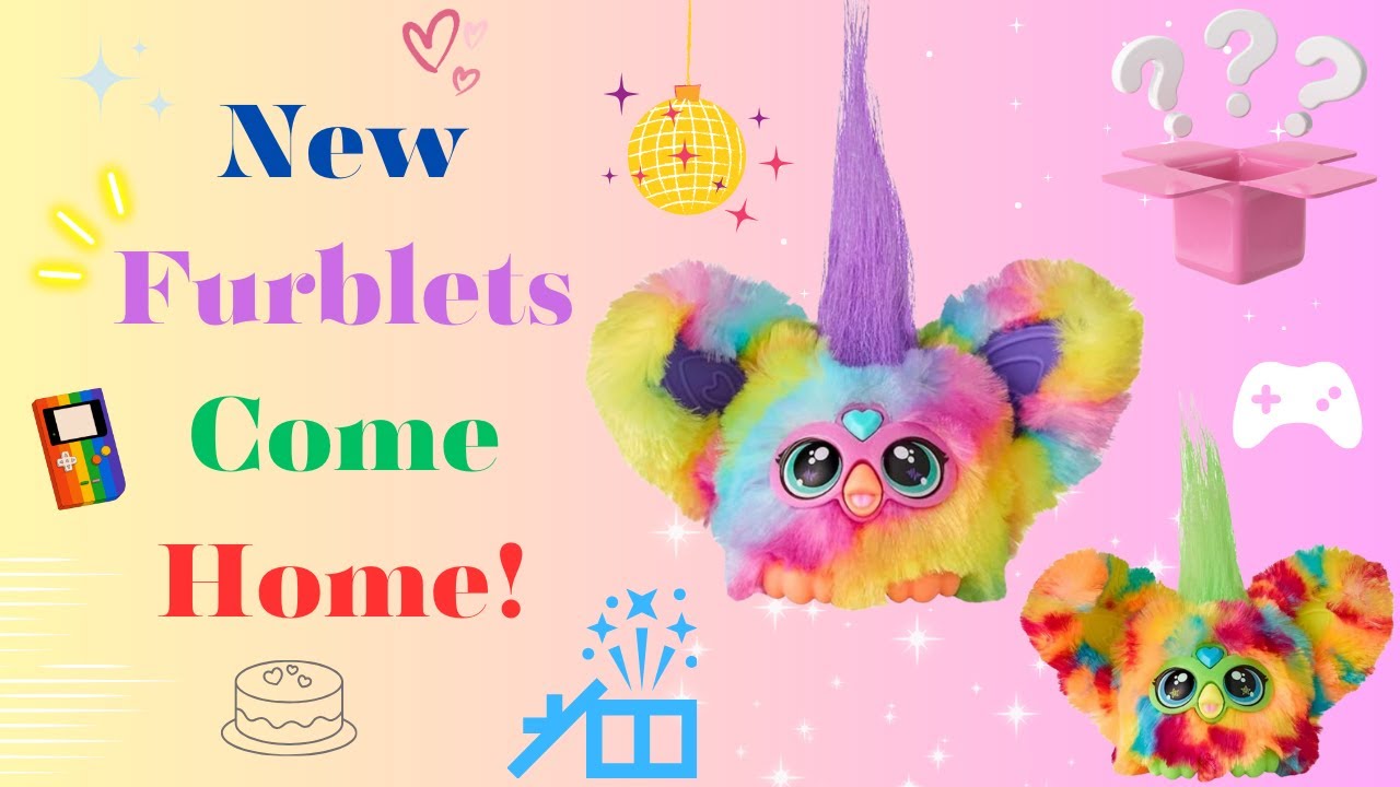 Unboxing New Furblets Pix-Elle and Ray-Vee with Sounds - YouTube