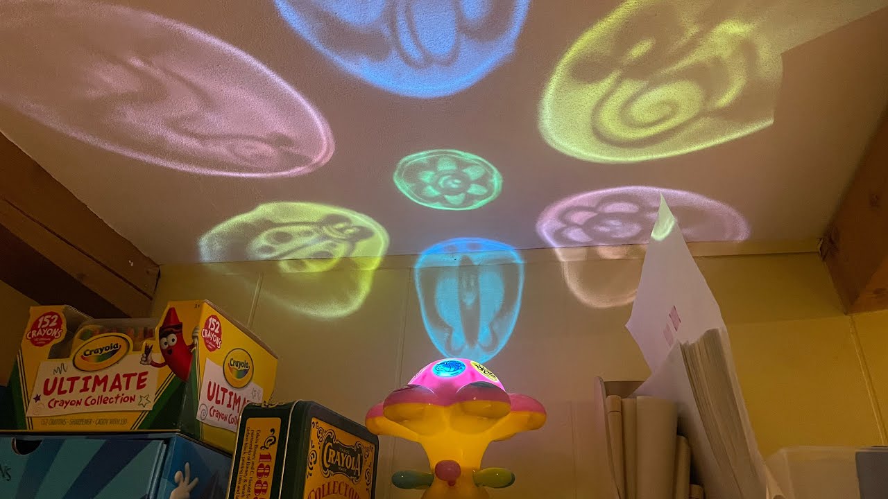 Hap-p-Kid Little Learner Flower Nightlight (Music) Full 15 Minute Cycle - YouTube