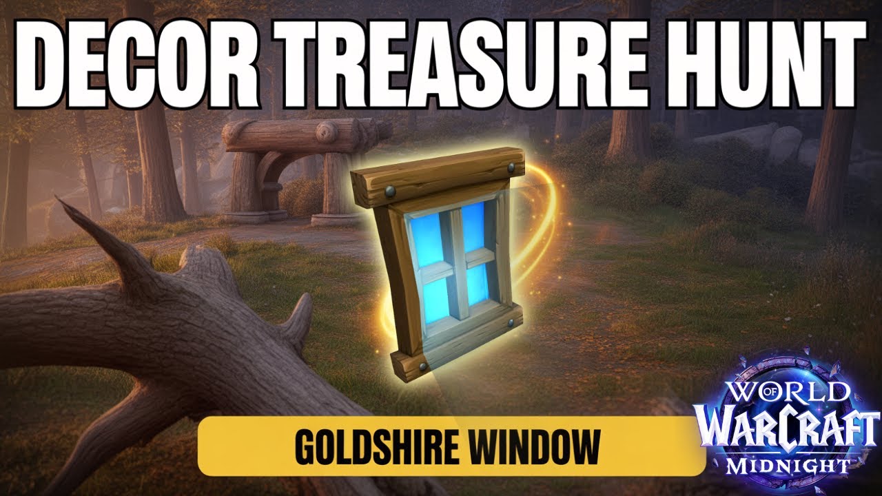 Decor Treasure Hunt FAST Guide - Goldshire Window | WoW Midnight ...