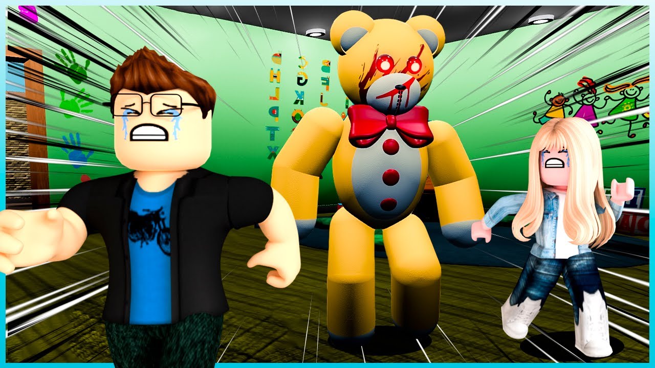 FUGINDO DO TEDDY! O URSO MALVADO DO ROBLOX [TEDDY BEAR ALPHA] - YouTube