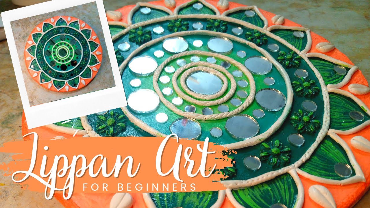Festive Lippan Art Home Decor/ #lippanart / Lippan art for beginners ...
