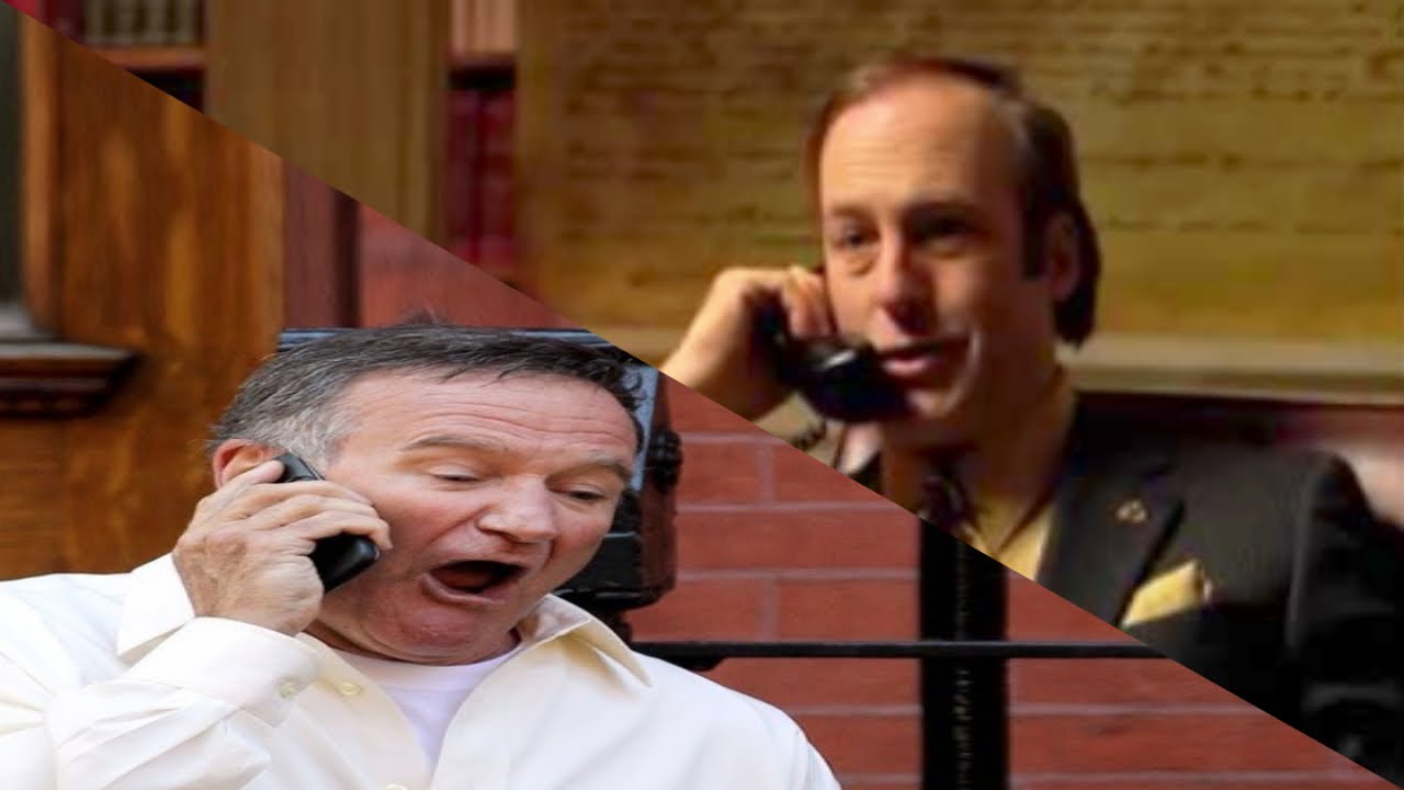 Robin Williams calls Saul - YouTube