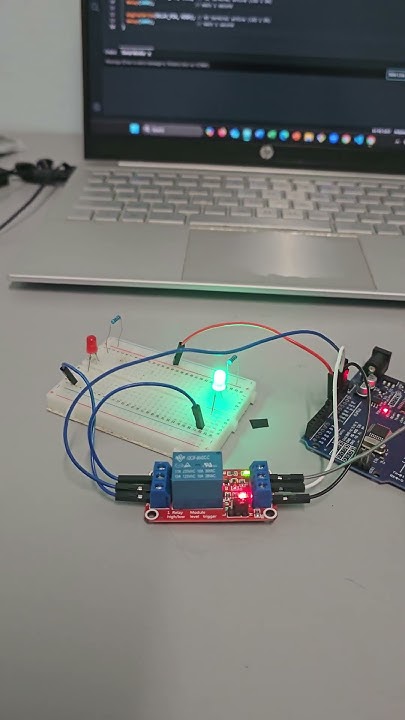 Arduino+relay+Led #arduino #arduinoproject #arduinotutorial #arduinoworkshop #engineering # ...