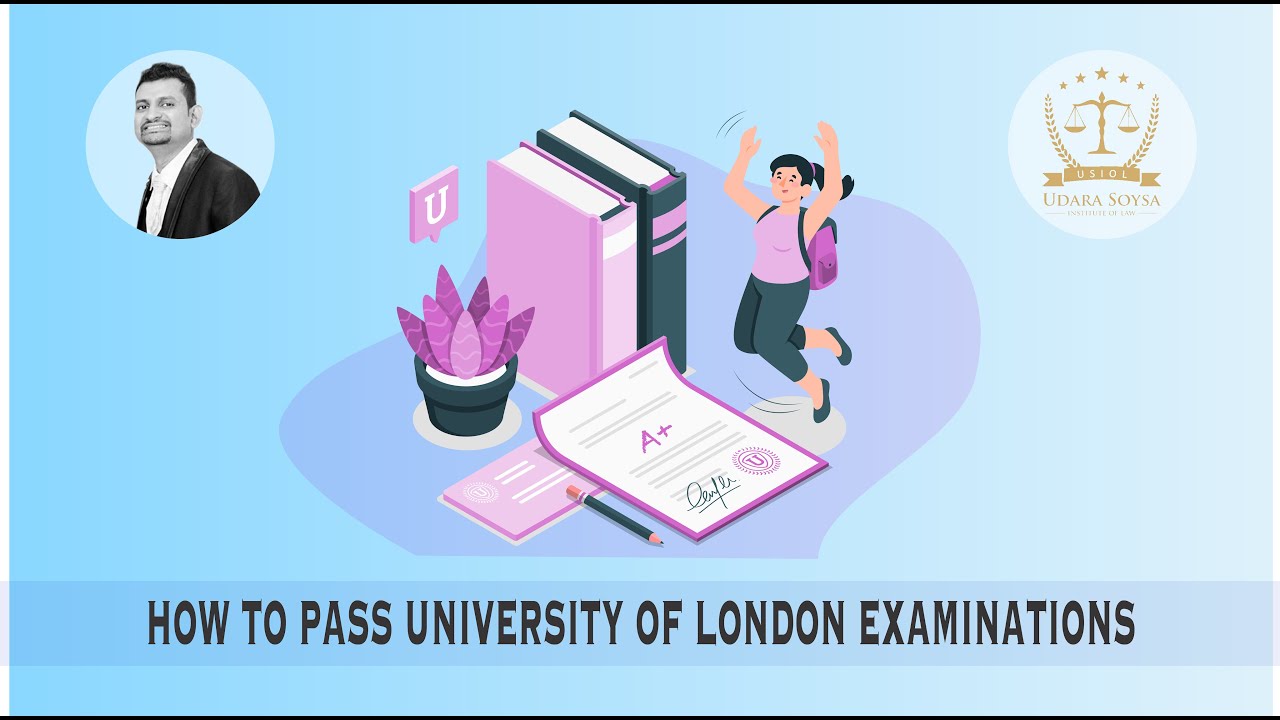 How to pass University of London Examinations - YouTube