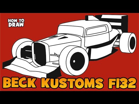 How to draw Beck Kustoms F132 from Need for Speed - YouTube