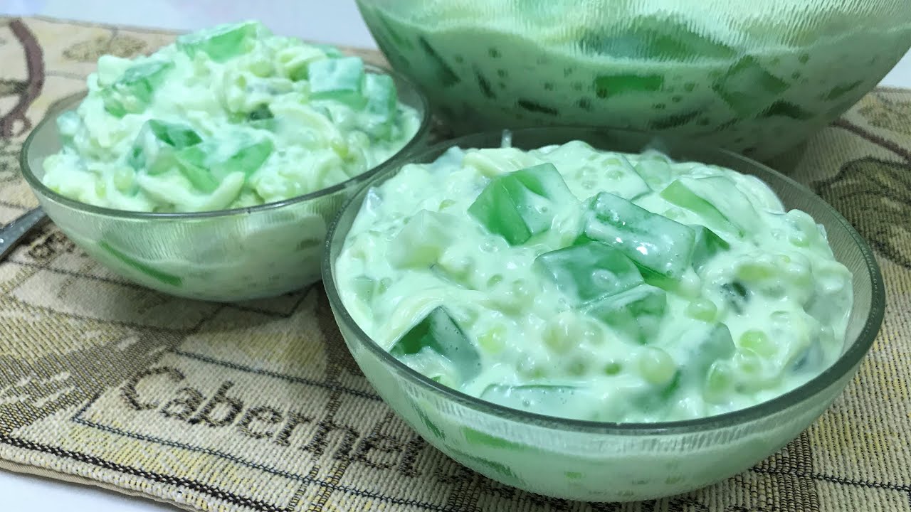 Buko Pandan Salad - YouTube