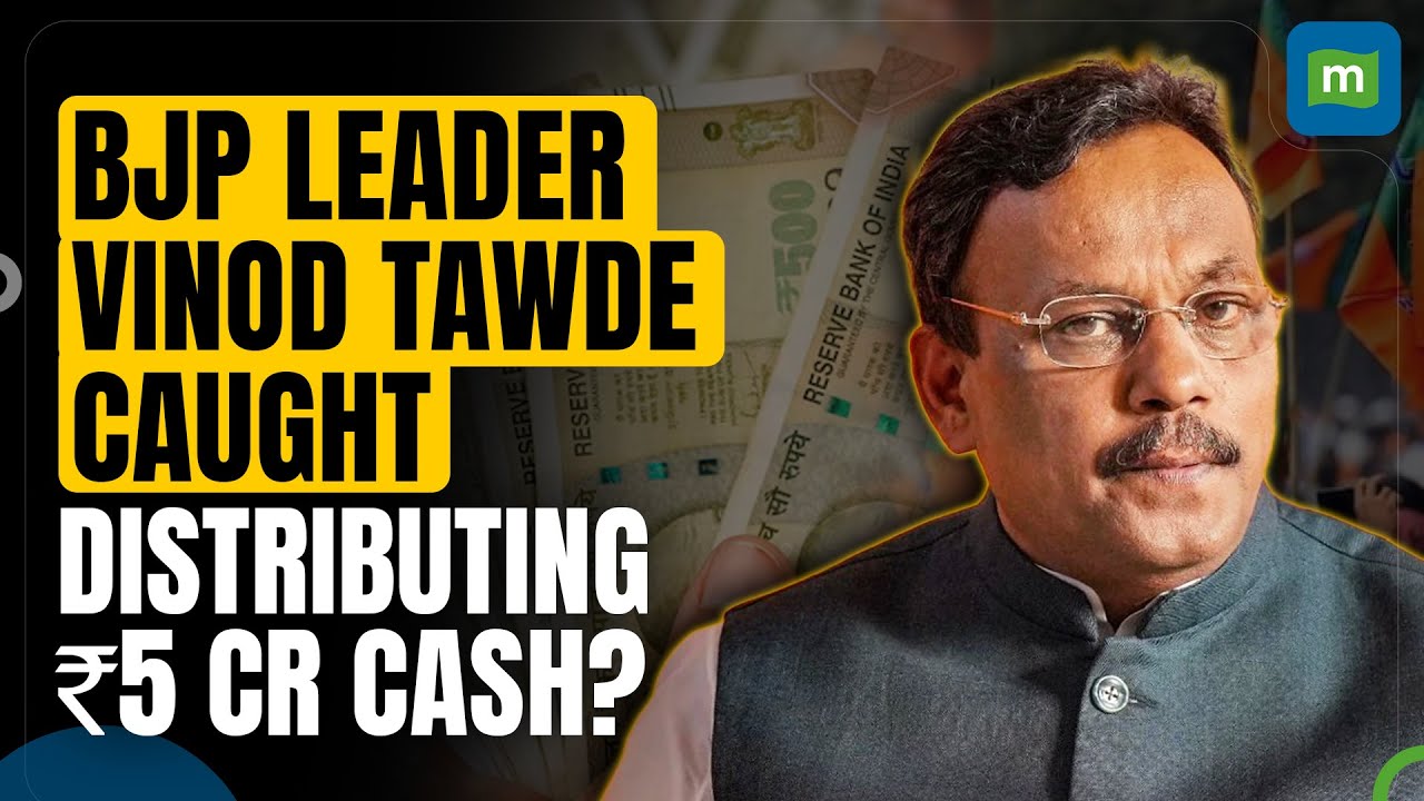 BJP's Vinod Tawde Accused Of 'Buying' Votes | BJP Calls Claim Baseless ...