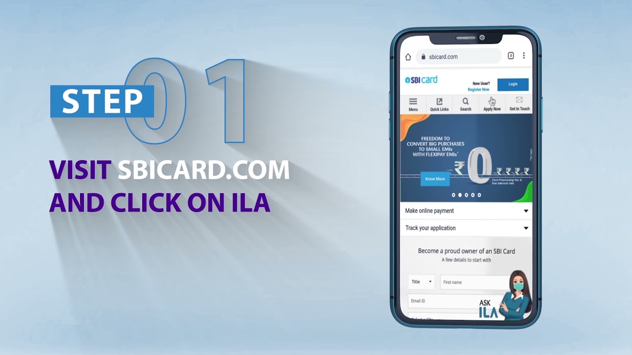 How to re-issue / replace your SBI Card using ILA? - YouTube
