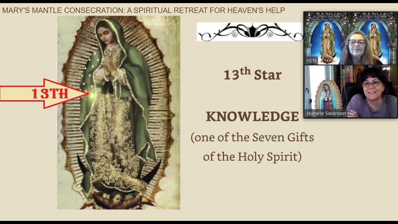 13th STAR OF 46 ON🙌🏻KNOWLEDGE🙌🏻One of the 7 Gifts of the Holy Spirit ...