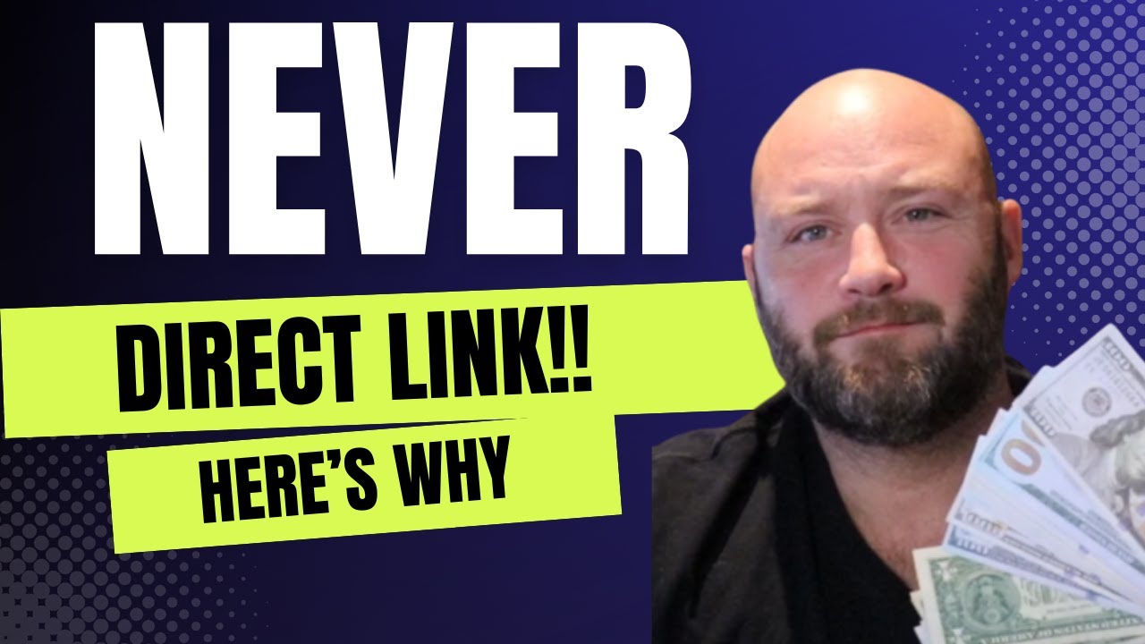 7 Reasons to Use a Landing Page and NEVER Direct Link! - YouTube