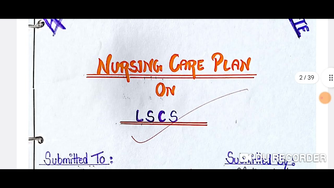 NCP , care pln LSCS , delivery - YouTube