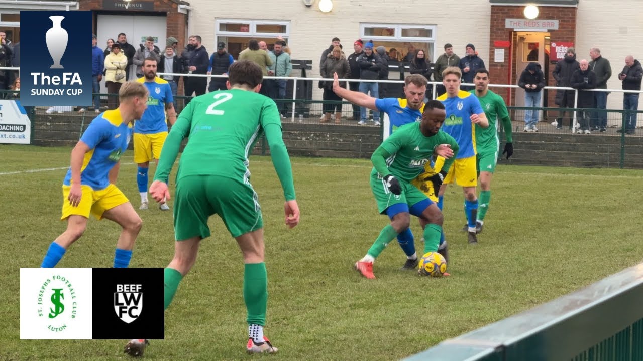 St Josephs (Luton) vs Long Whatton | FA Sunday Cup 4th Round | 19/01/25 ...