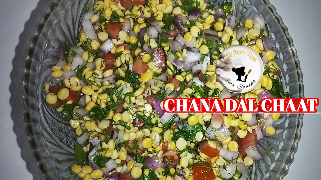 Chana Dal Chaat Recipe for Ramadan चना दाल चाट 😍 Ramadan special chana ...