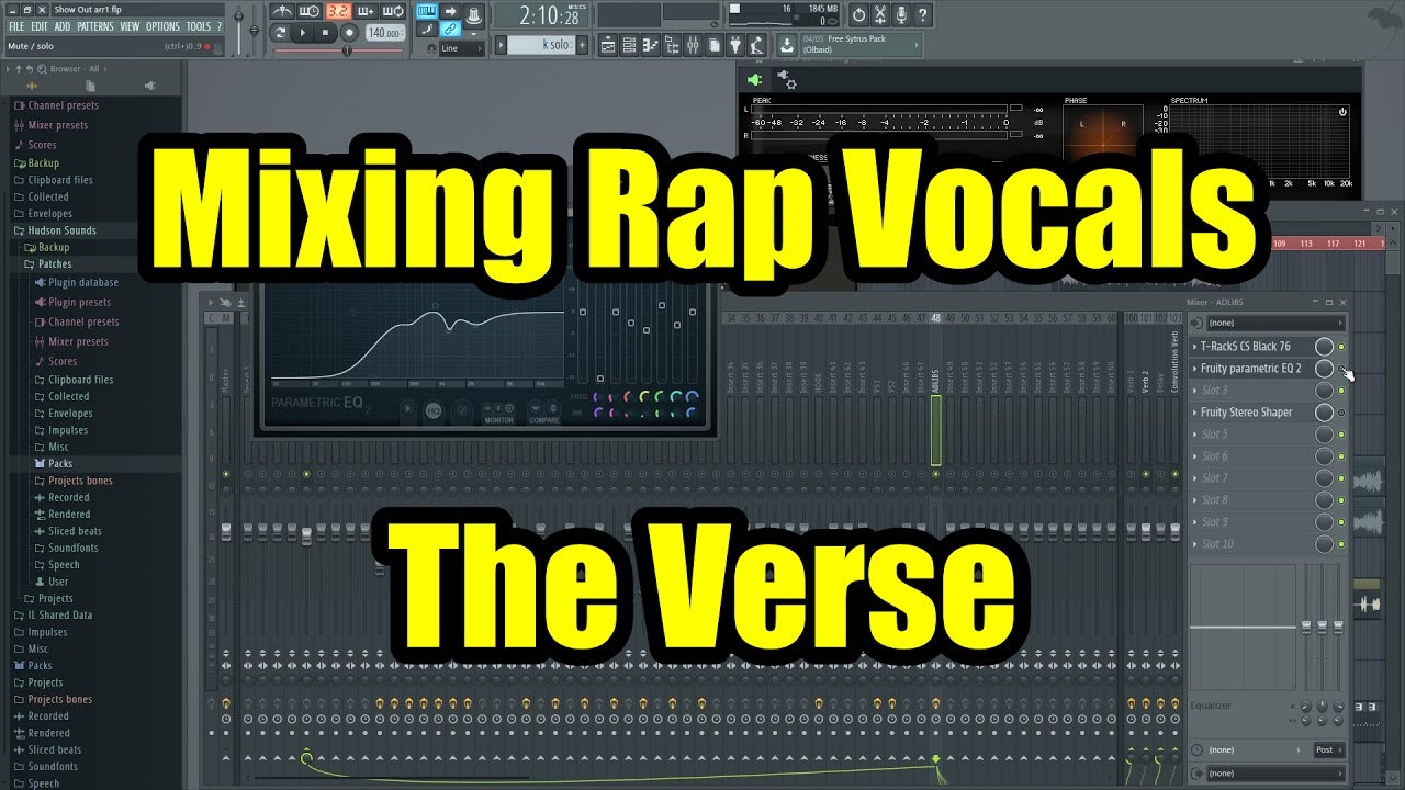 How to Mix Rap Vocals - The Verse - 5 Minute Mixing Tips - YouTube