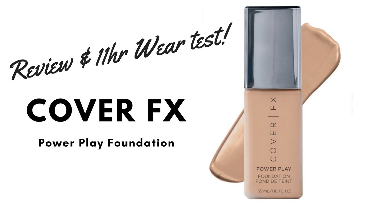 Cover Fx Power Play Foundation | Review & 11hr Wear test | Anaid ...