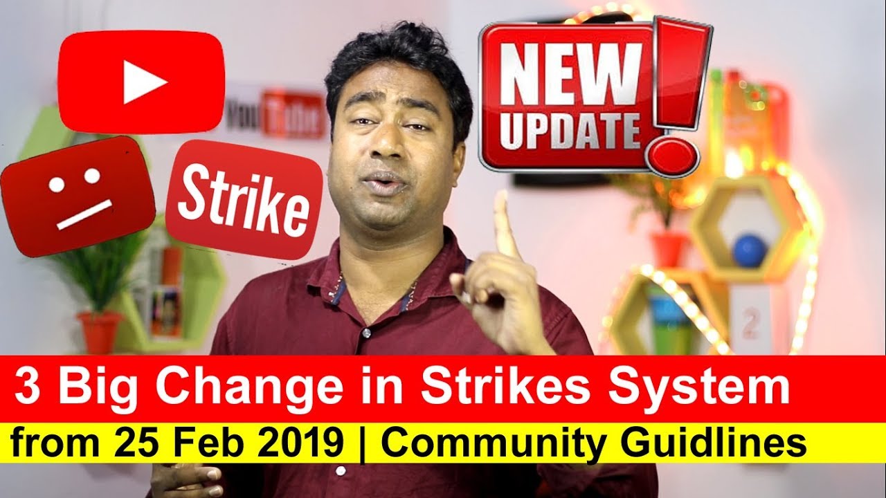 3 Big Change in Youtube Community Guidelines Strike Punishment System ...