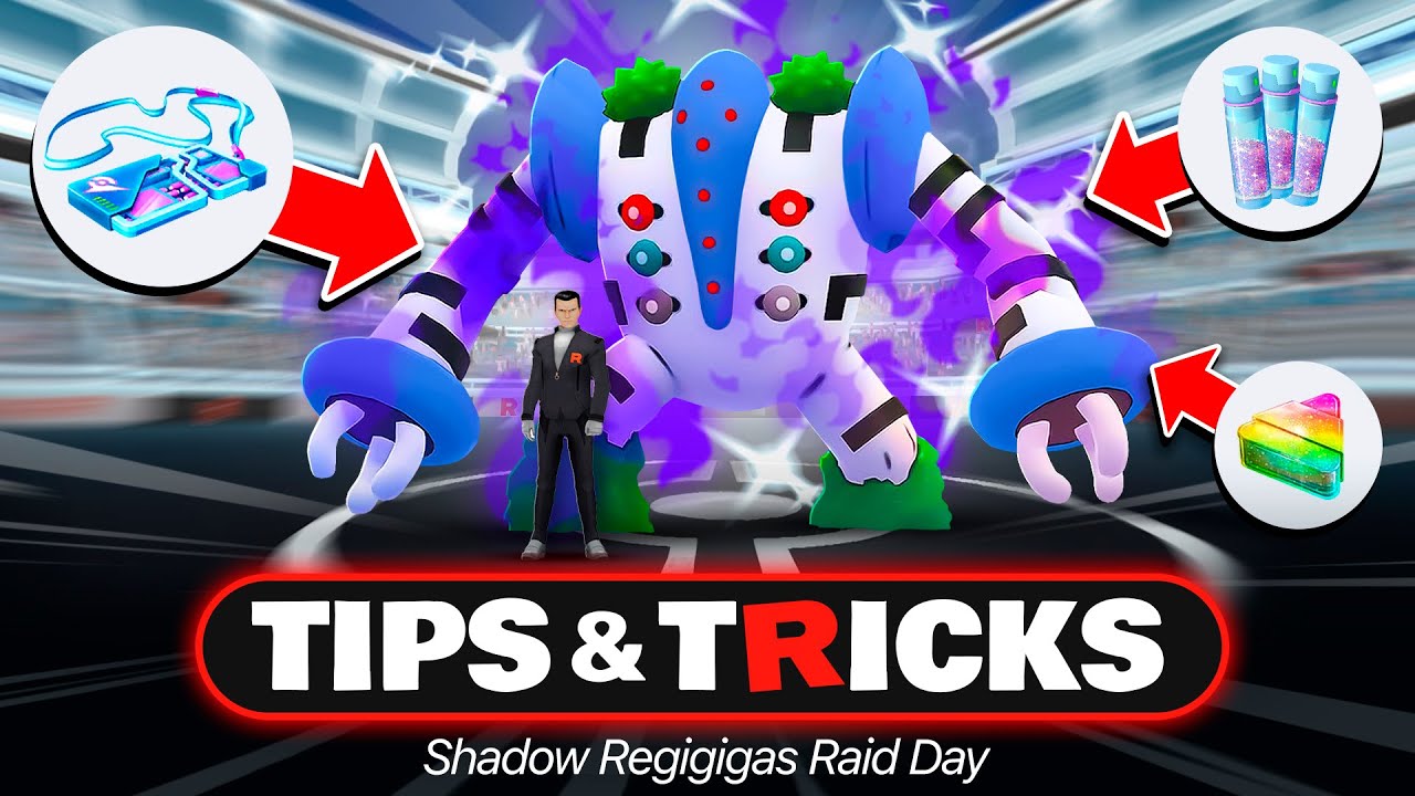 The SMART WAY to Play Shadow Regigigas Raid Day - YouTube