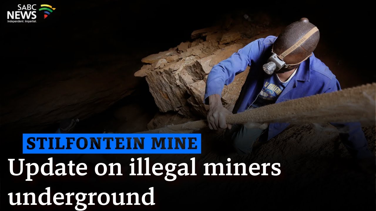 Stilfontein Mine | Update on illegal miners underground - YouTube
