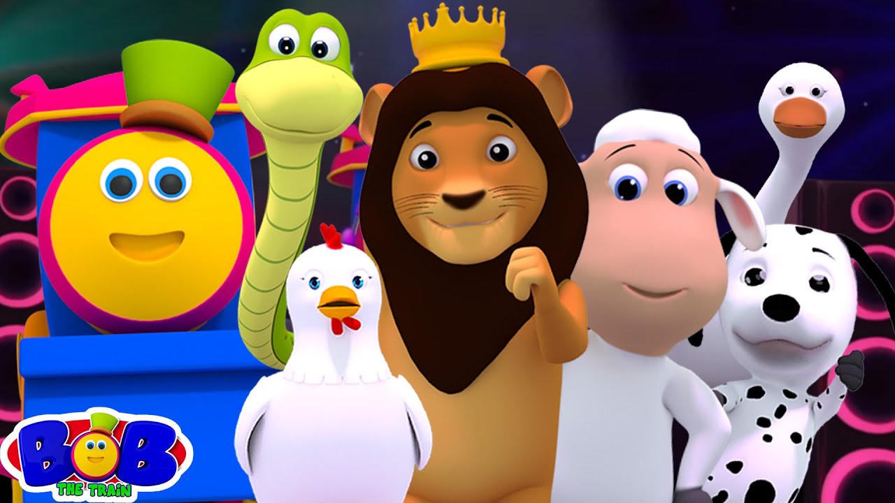 Animal Sound Song - Fun Learning Rhyme for Kids by Bob the Train - YouTube